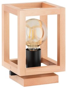 Stolní lampa PAKO 1xE27/15W/230V béžová