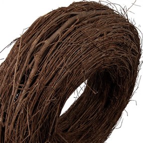 Přírodní hnědý proutěný jilmový věnec Elm L - Ø 50*14 cm
