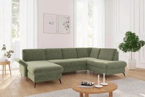 XXXLutz SEDACÍ SOUPRAVA, textil, světle zelená Sit & More - Sedací soupravy - 0001440161B9