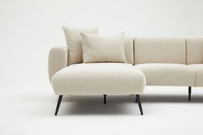 Hanah Home Rohová pohovka SIDE krémová levá 252 cm