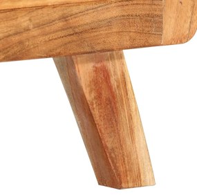 TV stolek 110 x 30 x 40 cm masivní akáciové dřevo - Default Title