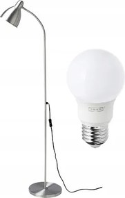 Ikea Lersta Podlahová lampa Aluminium Žárovka