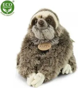 RAPPA Plyšový lenochod 30 cm / ECO-FRIENDLY / od 0 měsíců