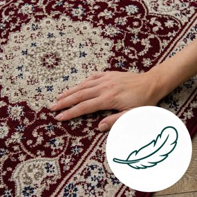 Angel Carpet, Kusový koberec Sultan 12 Red, 80x150, červená, kancelář