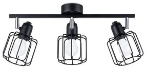 Sollux Lighting Stropní svítidlo BELUCI 3 Černá