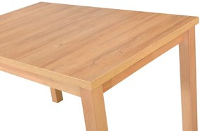 Jídelní stůl  Argo 5 Zvolte barvu horní desky: Bílý (borovice andersen), Zvolte barvu nožek: Buk přirodní