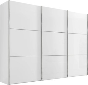 XXXLutz SKŘÍŇ S POSOUVACÍMI DVEŘMI, bílá, 280/222/68 cm Moderano - Šatní skříně - 000531006077