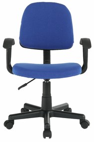 Kancelářska židle Taos (černá + modrá). 809569