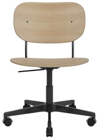 AUDO (MENU) Kancelářská židle Co Task Chair, Black / Natural Oak