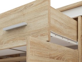 ML FURNITURE Komoda - AVO 13, dub sonoma