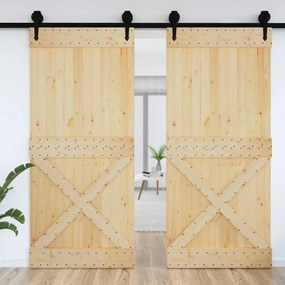 Dveře NORVIK 100 x 210 cm masivní borové dřevo,  154447