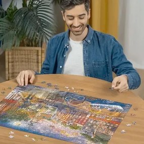 Ravensburger Puzzle Amsterdam / 1000 dílků / 70 × 50 cm
