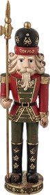 Venkovní antik vánoční dekorace louskáčka Nutcracker – 30*25*110 cm
