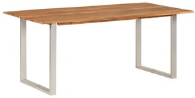 vidaXL Jídelní stůl 180 x 90 x 76 cm masivní akáciové dřevo