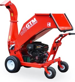 GTM Professional GTM GTS 1300 WDG - benzinový drtič dřeva s pojezdem