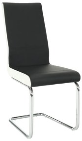 Jídelní židle Nacton (černá + bílá). 808088