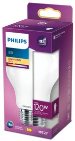 Philips 8718699764517 led žárovka 1x13w | e27 | 2000lm | 2700k - teplá bílá, matná bílá, eyecomfort