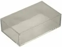 Compactor Crystal Organizér na šperky a kosmetiku střední transparentn