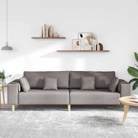 Pohovka Taupe 250 x 77 x 76 cm textil 3335148