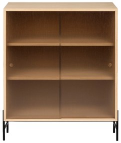 NORTHERN Skříňka Hifive Glass Cabinet, Light Oak, 75 cm / podstavec 15 cm