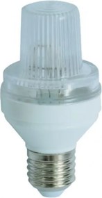DecoLight ZD-010003 Záblesková STROBO LED žárovka E27 3W studená bílá