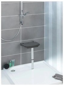 Nástěnná skládací židle Wenko Shower Secura Premium