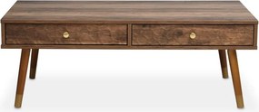 Konferenční stolek v tmavě přírodní barvě 59x110 cm Frida – Premier Housewares