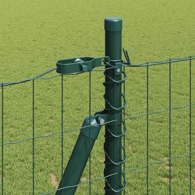 Evropský plot s betonovou základnou 10 x 1,5 m Zelená Síťovina 3350823