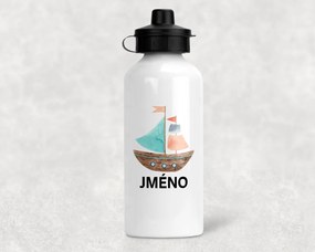 Domovi Hliníková láhev se jménem Plachetnice - sportovní víčko 500ml
