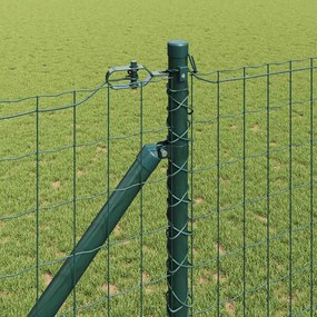 Evropský plot se hroty 10 x 1,4 m Ocel potažená PVC Zelená 3350549