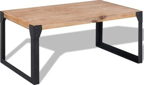 vidaXL Konferenční stolek, masivní akáciové dřevo 100x60x45 cm [243914]