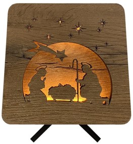 Li-Go "Betlém" lampa 19x19cm provedení povrchu: dub světlý