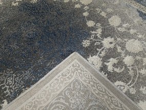 BE Koberec Deluxe 9091 NAVY - tmavě modrý obdélníkový Rozměr: 60x100 cm