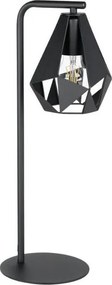 Eglo 43703 - Stolní lampa CARLTON 1xE27/60W/230V černá