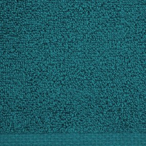 Klasický tmavě tyrkysový bavlněný ručník TIANA1 Rozměr: 50 x 100 cm