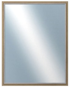 DANTIK - Zarámované zrcadlo - rozměr s rámem cca 70x90 cm z lišty TAIGA béžová (3105)