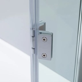 BPS-koupelny Čtvercový sprchový kout HYD-SK1390B 90x90 chrom/transparent - bez vaničky
