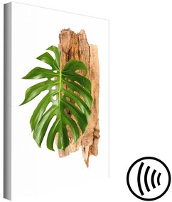 Obraz Rostlinný zvěrokruh: Štír - minimalistická, botanická kompozice