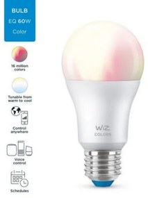 Chytrá LED žárovka E27 WiZ A60 8W (60W) 2200-6500K/RGB WiFi stmívatelná