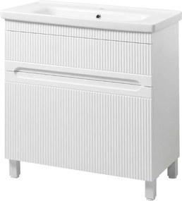 Lavedo Aria White 80 koupelnová skříňka s umyvadlem