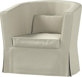 Potah na křeslo IKEA Ektorp Tullsta barva béžová látka pletený vzor