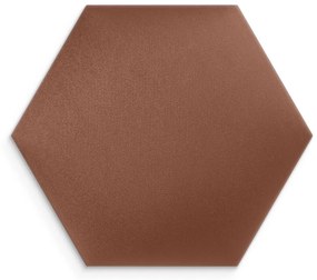Čalouněný panel - Šestiúhelník - 30x26cm Barva: Růžová