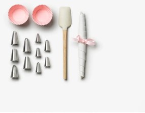 Cukrářská sada na zdobení počet nástavců 10 ks The Essentials Cupcake Tools – Printworks