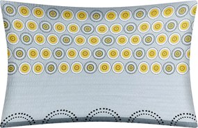 Bellatex Povláček krepový 40x60 cm Kroužek Šedá,Žlutá
