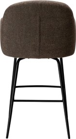Hnědá otočná barová židle (výška sedáku 70 cm) Bae – DAN-FORM Denmark