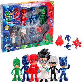 Figurky PJ Masks a doplňky 6 ks