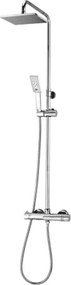 OMNIRES Uni - Sprchový set s termostatem, 25x25 cm, chrom SYSY11-N-6CR