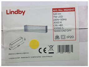 Lindby Lindby - LED Nástěnné svítidlo RANIK LED/7W/230V LW1450