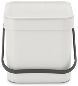 Koš 'Sort & Go' Brabantia - 6 l, světle šedý, 213267