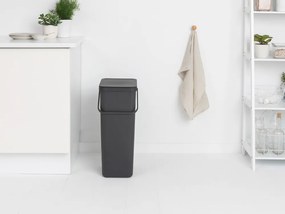 Brabantia Koš Sort&Go 40L šedá